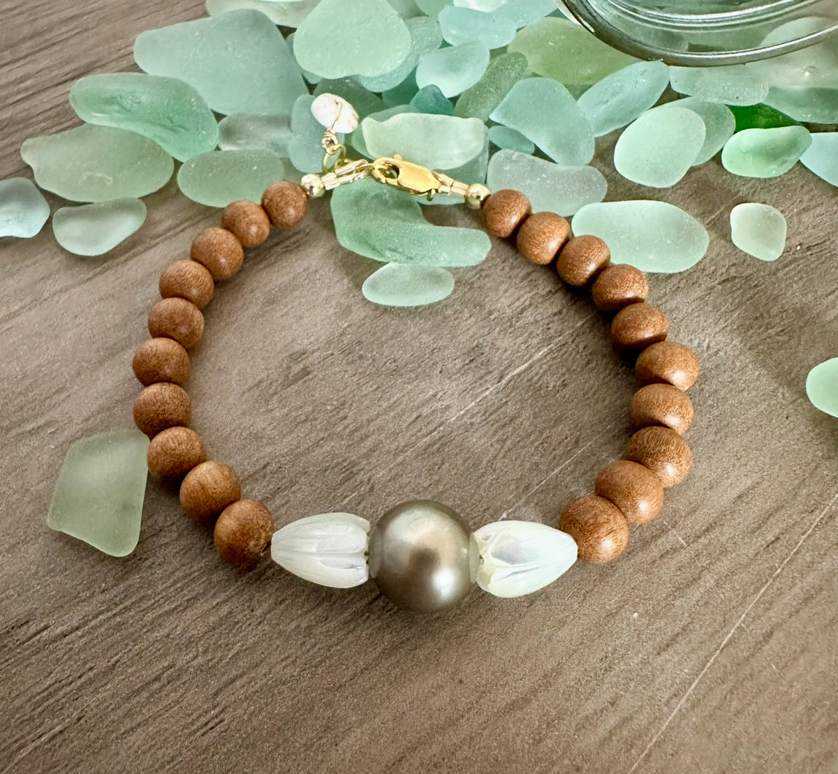 Pikake 'Iliahi Tahitian Bracelet – tidepoollove